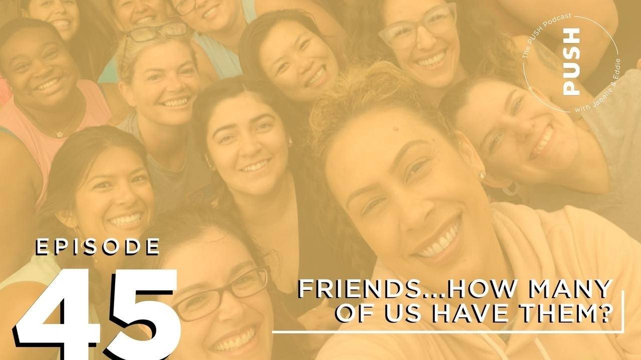 Friends...How many of us have them?