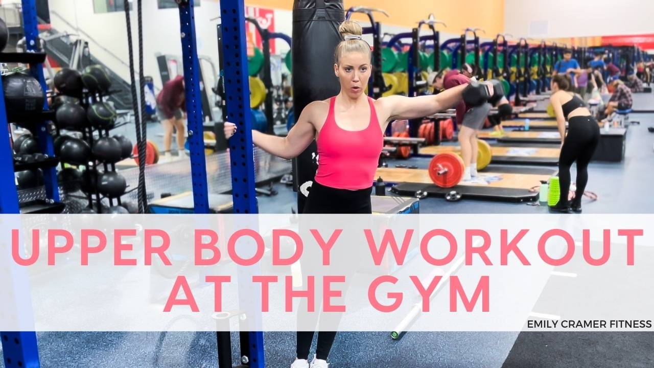 Upper Body Workout at the Gym