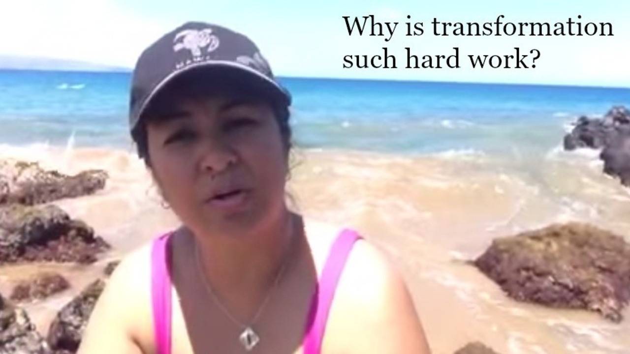 Why is transformation such hard work?