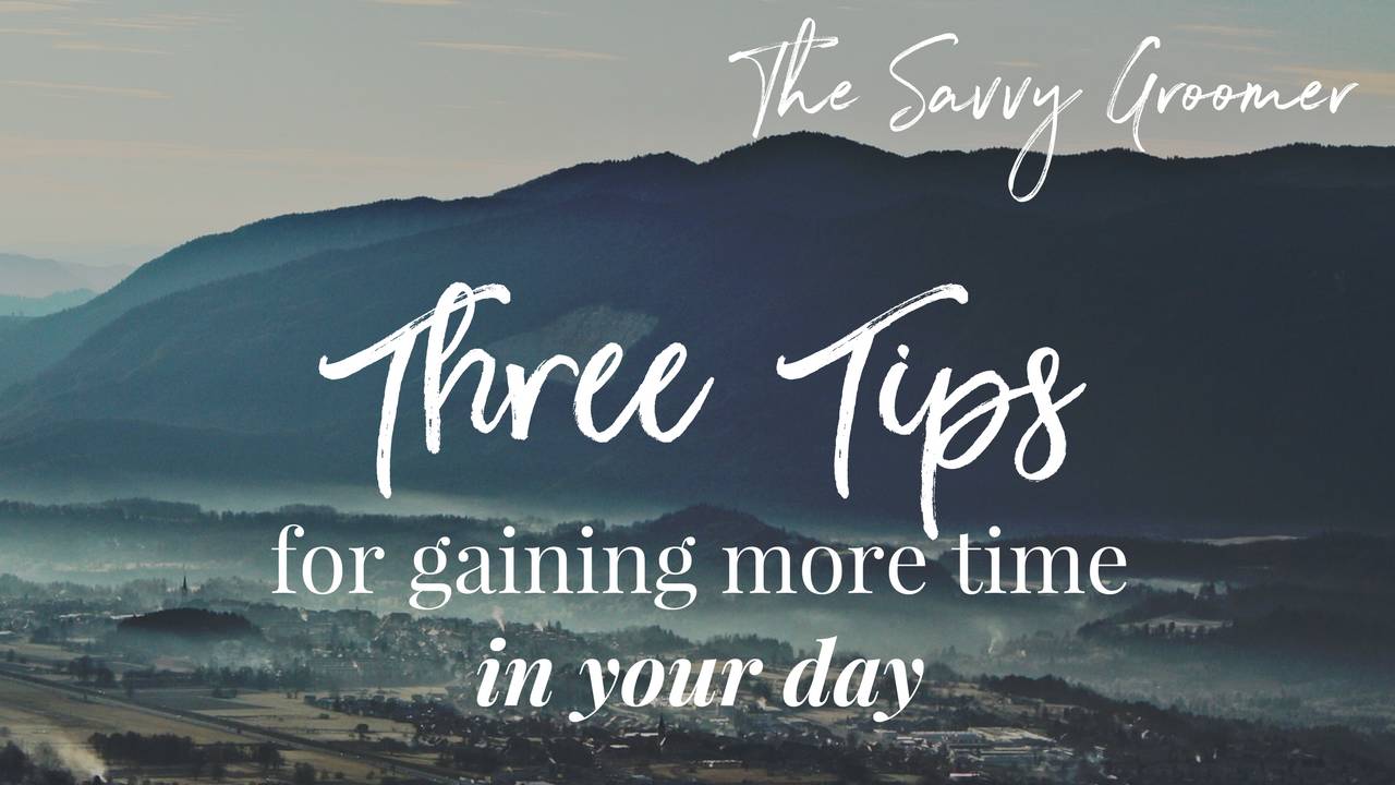 3 Tips for Gaining More Time in your Day