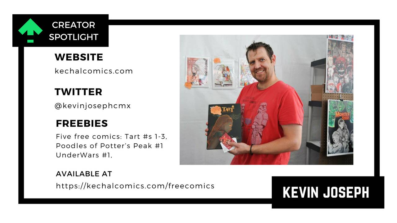 Spotlight on Kevin Joseph, creator of the comic book series TART