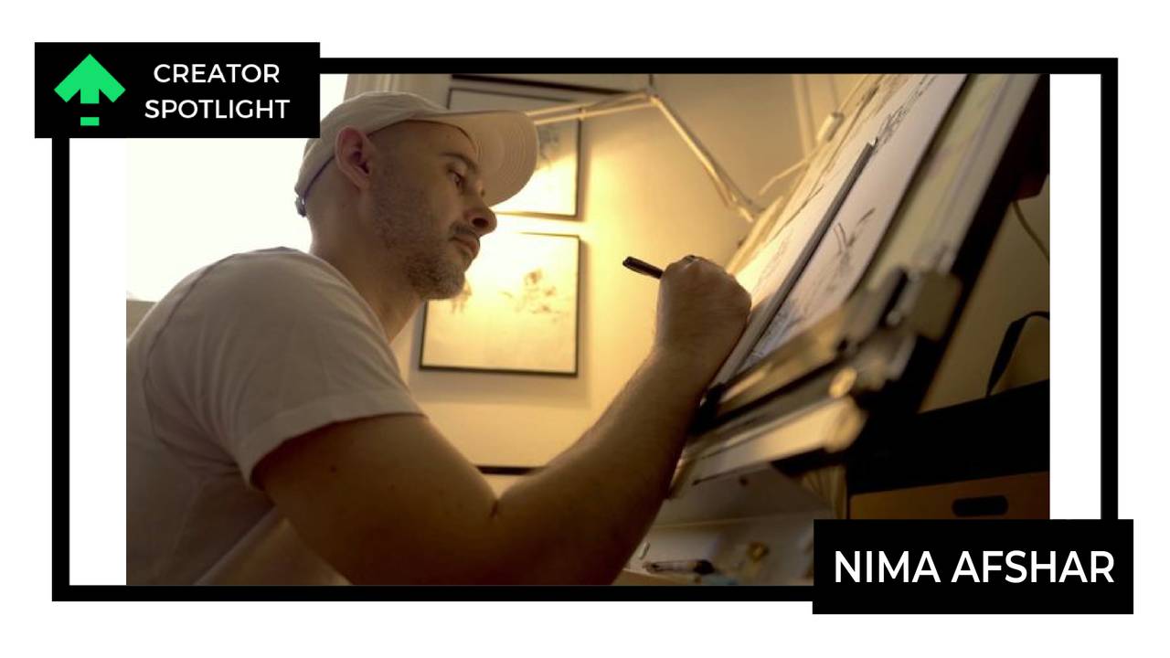 Creator Nima Afshar on staying focused during a Kickstarter campaign