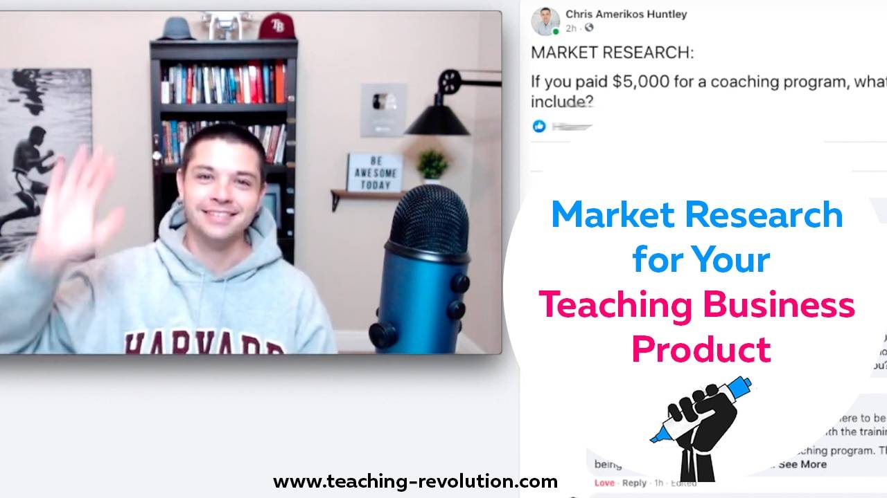 Market Research for Your Teaching Business Product