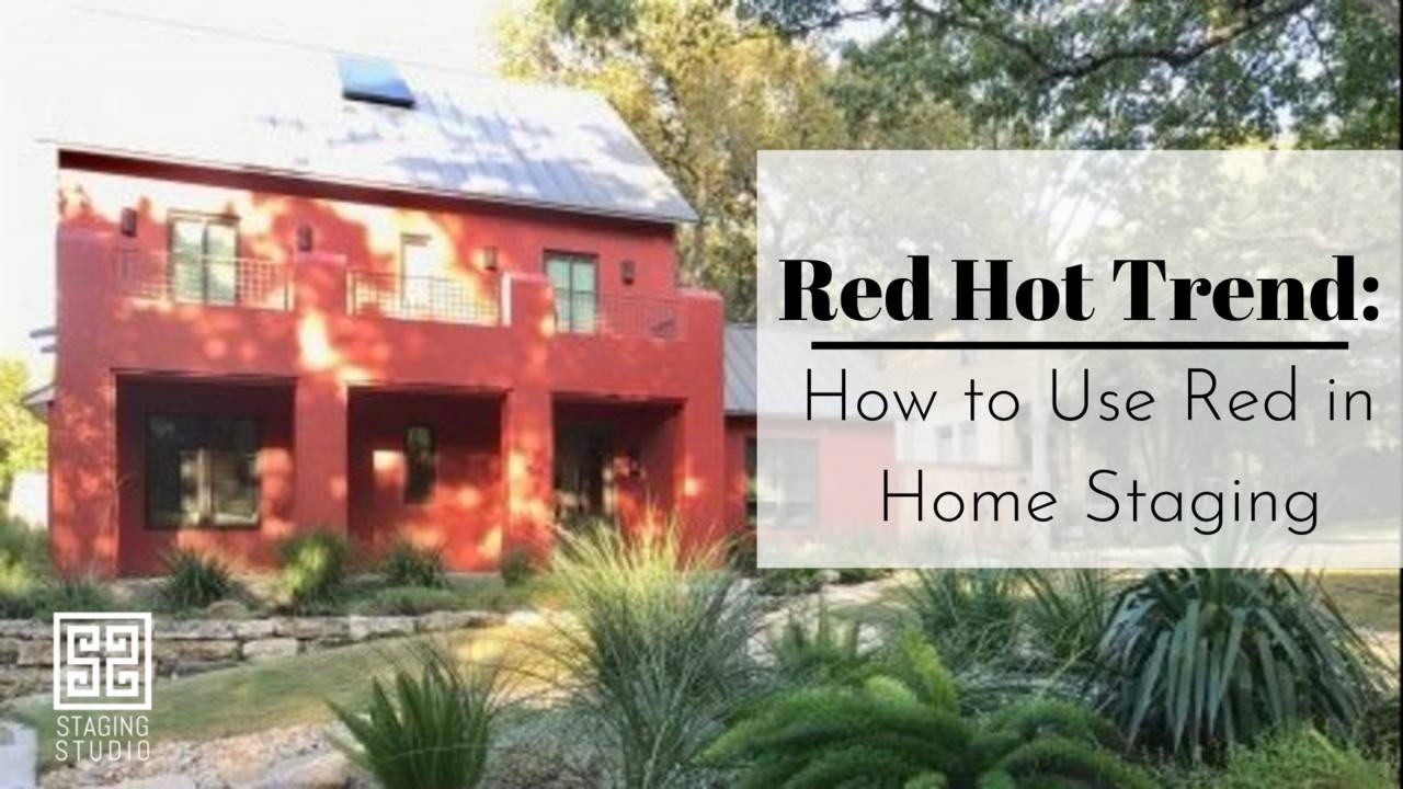 How to Use Red in Home Staging