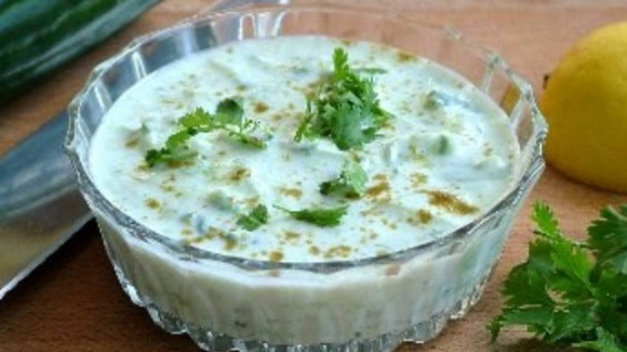 Ayurveda Cucumber Mint Raita Recipe (Refreshing Yogurt Condiment)