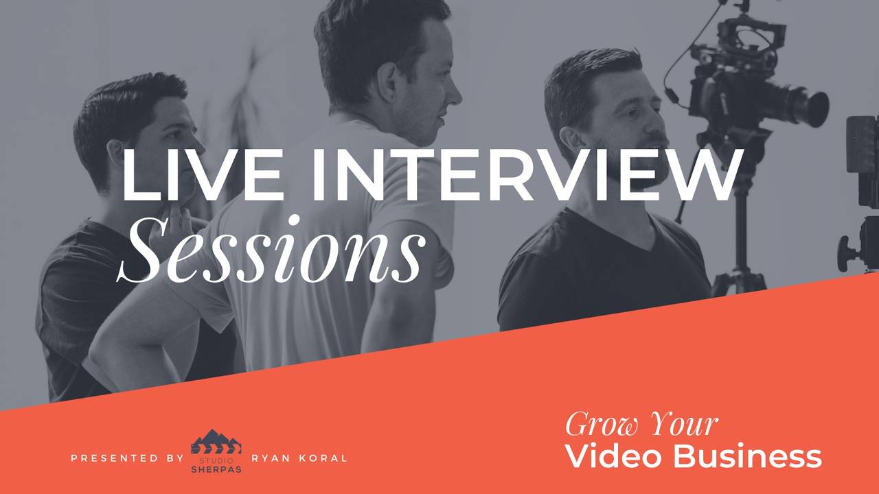 Live Interview Series for Videographers