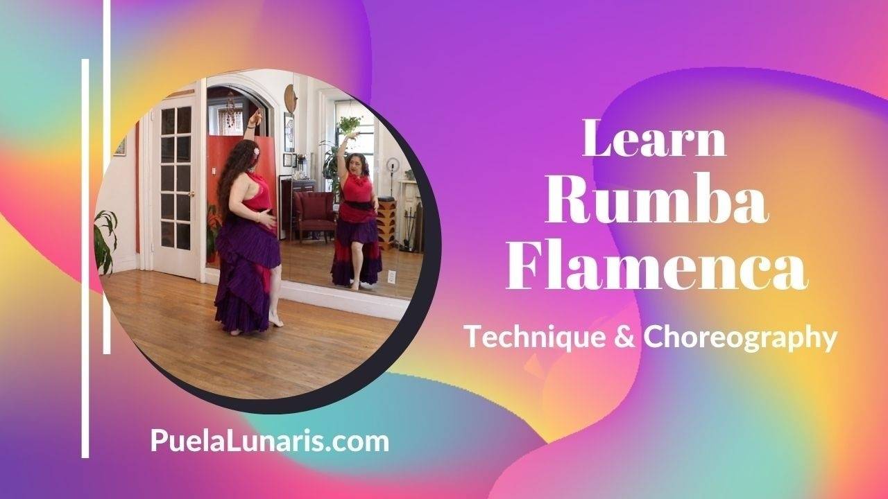 Learn a Joyful & Sexy Rumba Flamenca Dance Online - No shoes needed