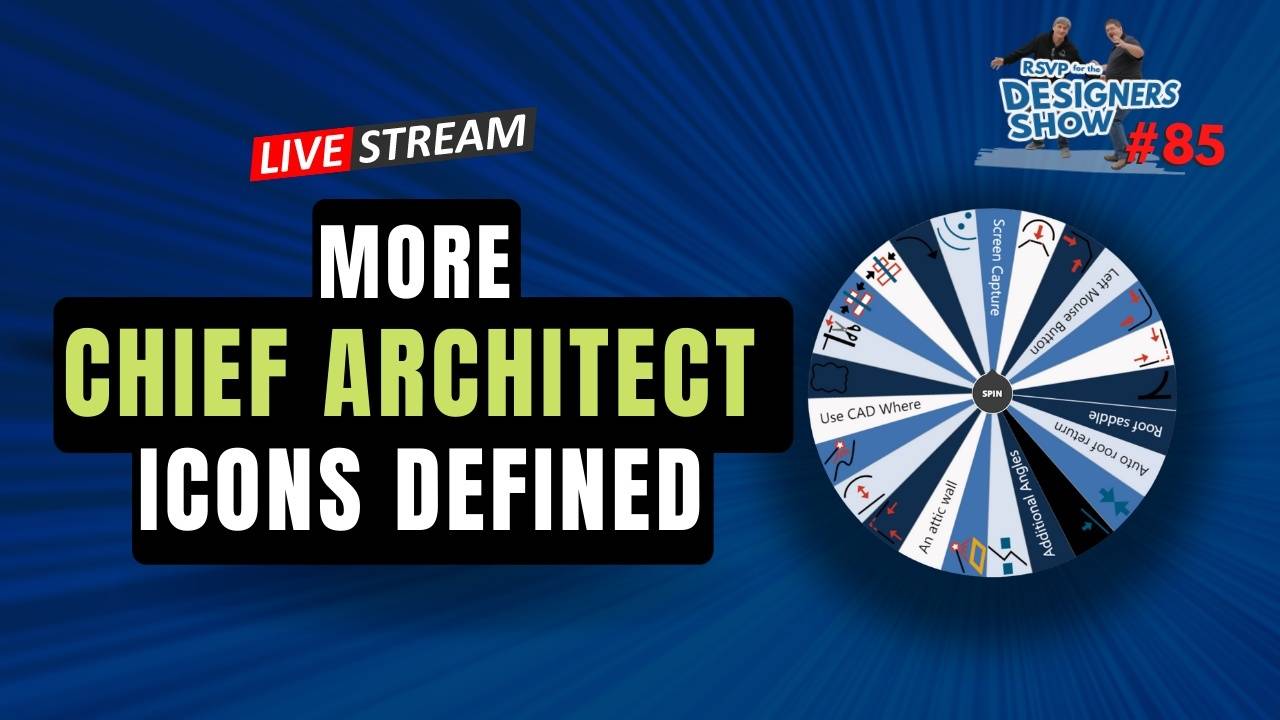 More Chief Architect Icons Defined