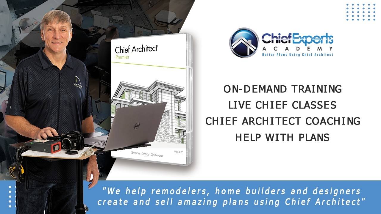 One to One and Group Help with Chief Architect CAD Software