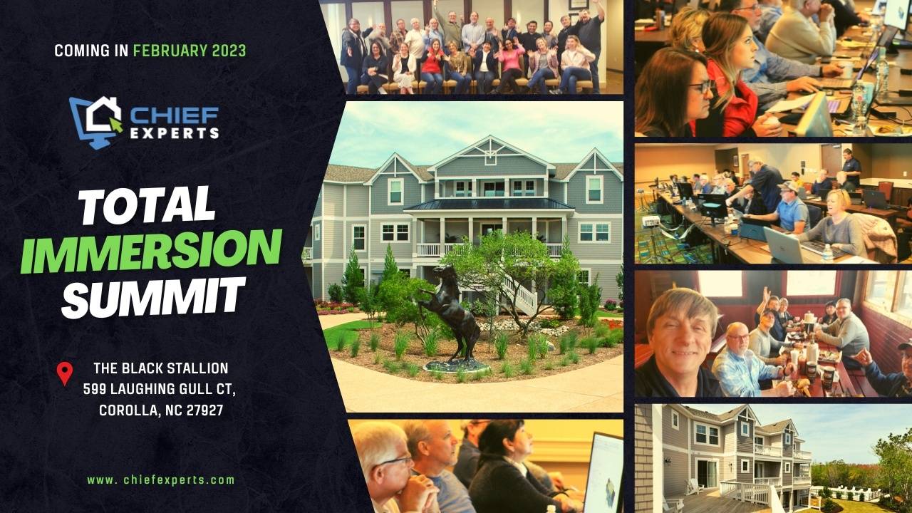 Chief Experts Total Immersion Experience for Chief Architect Users