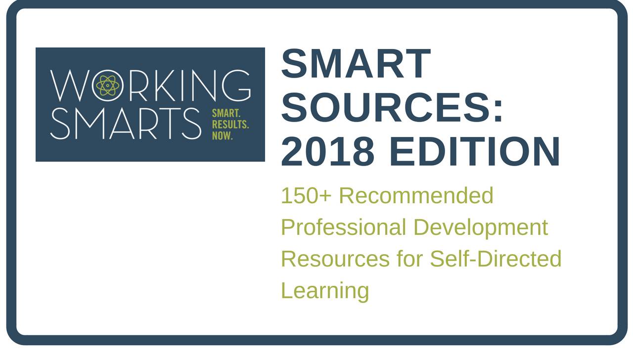 SmartSources 2018 Edition