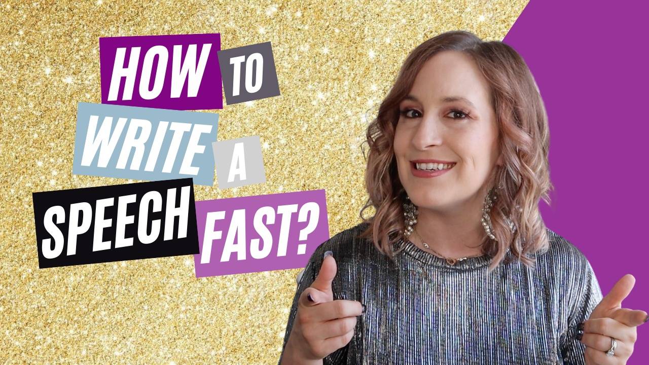 How to Write a Speech Fast - 3 weeks to a TEDx Talk