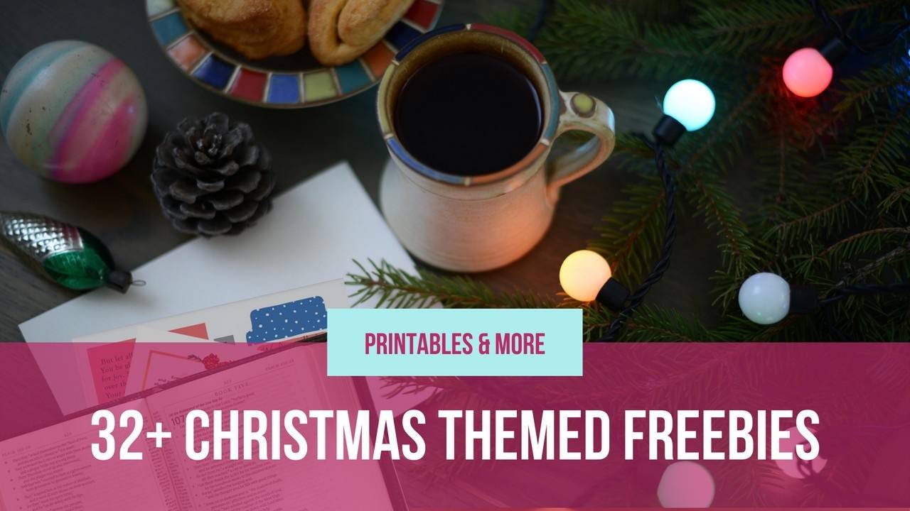 32+ Christmas Themed Freebies