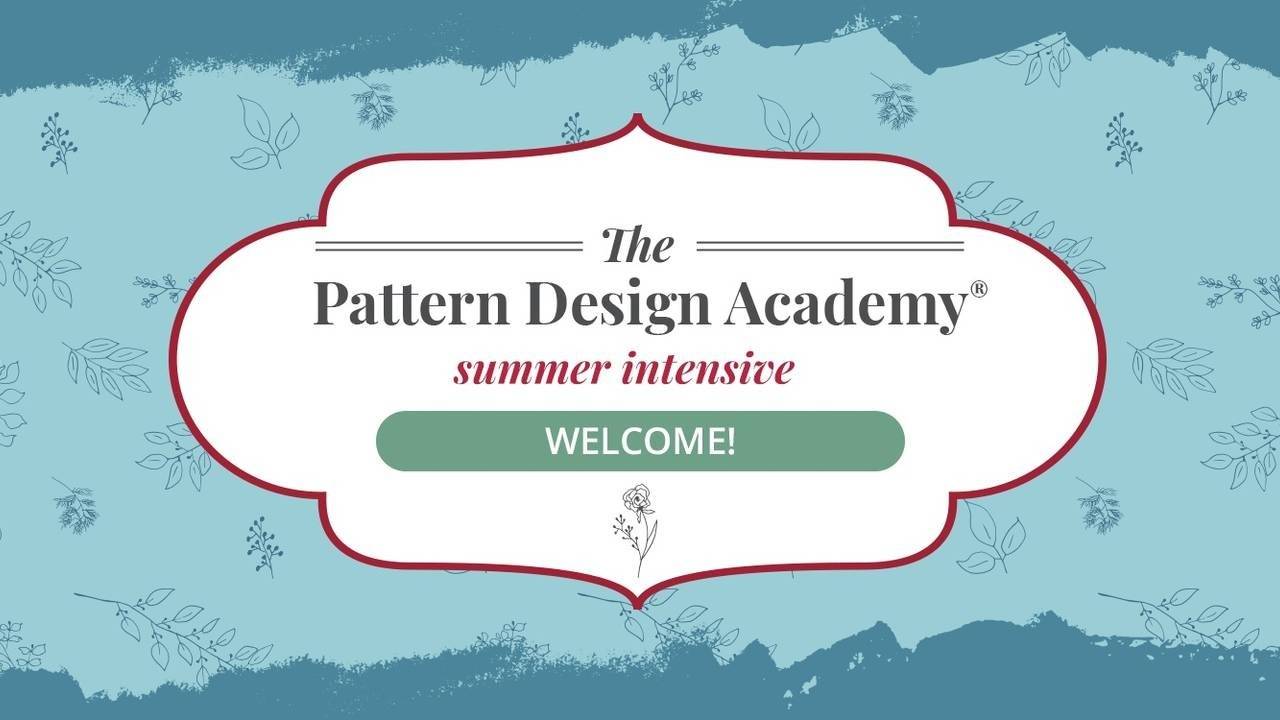 The Pattern Design Academy® - Thank you!