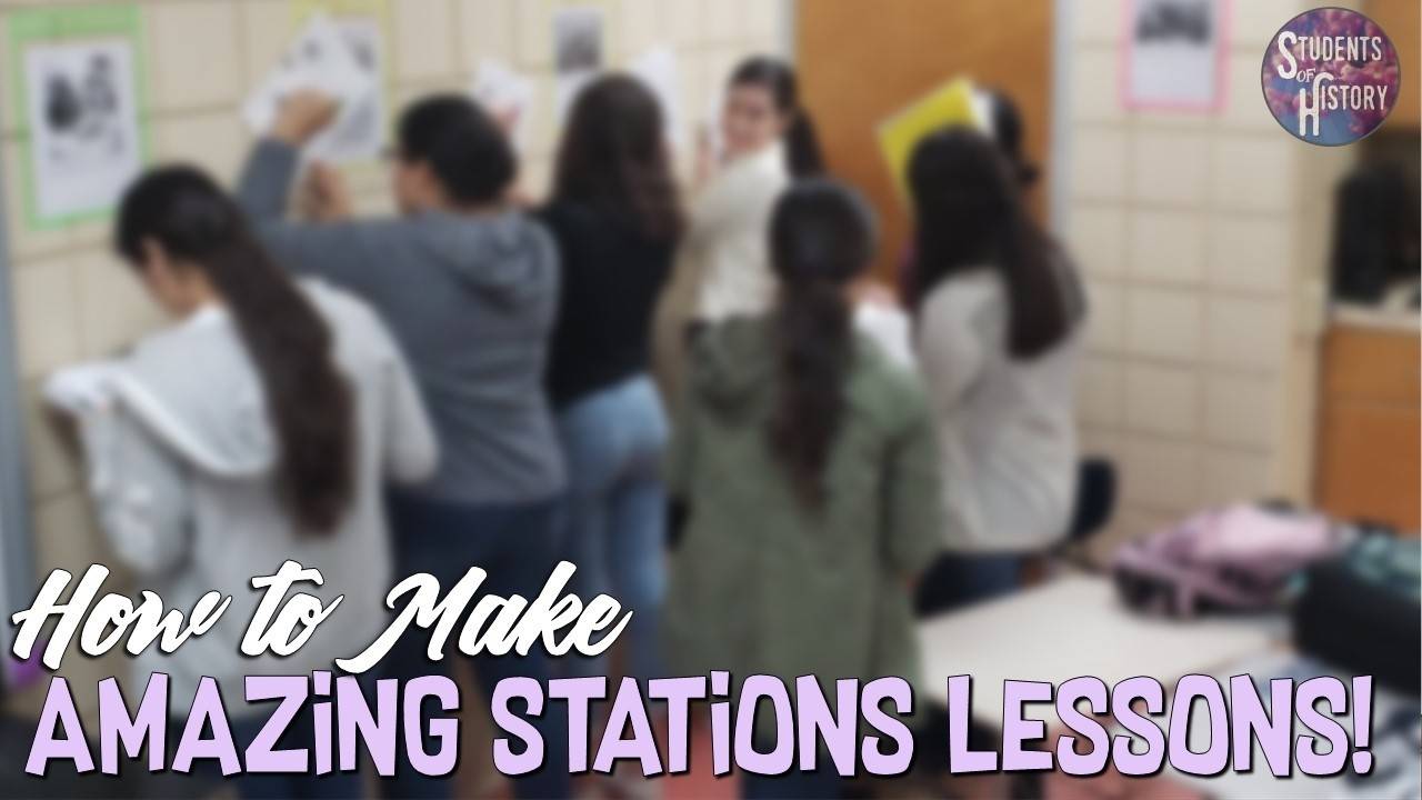 Five Ways to Make Awesome Stations Lesson Plans!