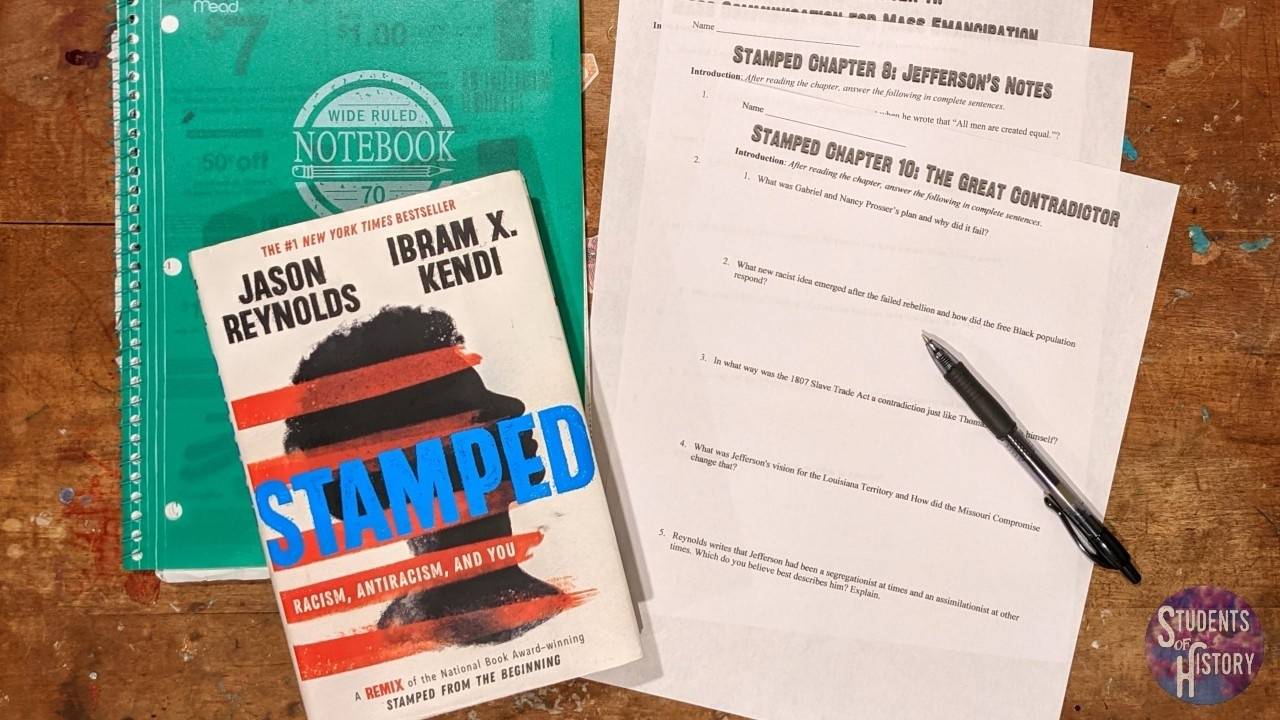 Free Stamped Reading Guide Worksheets