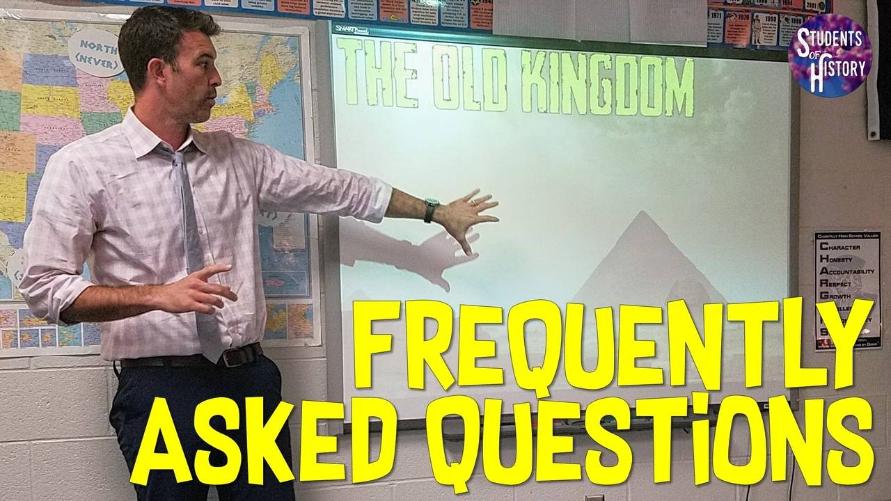 Students of History Frequently Asked Questions (FAQ)