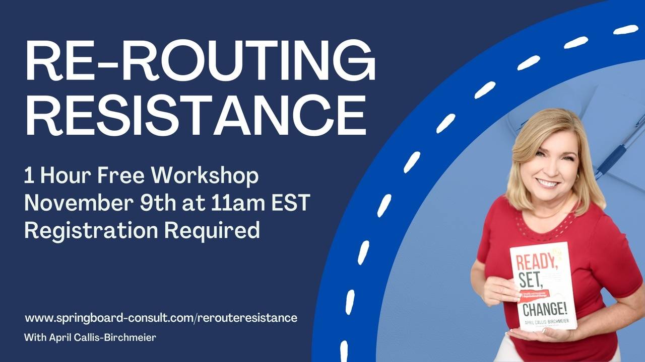 RE-ROUTING RESISTANCE Workshop!