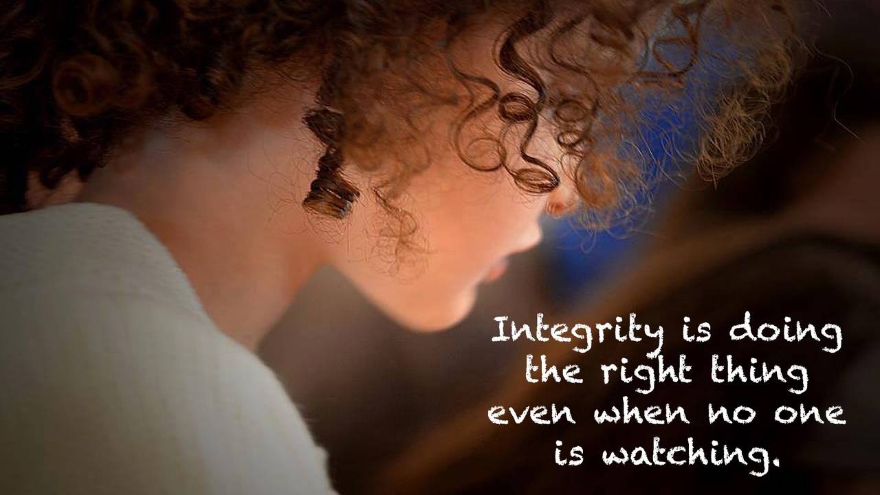 Integrity (Part 1)