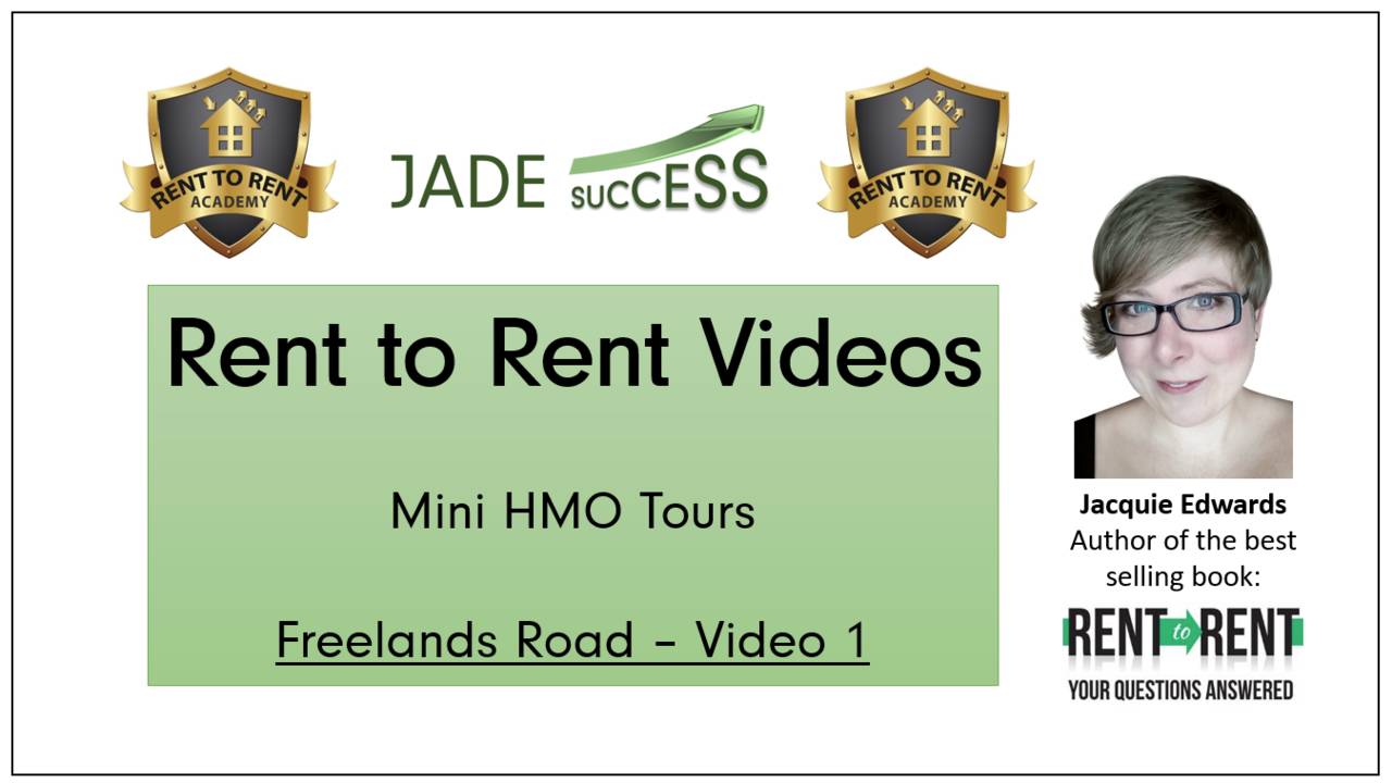 Rent to Rent HMO Tour