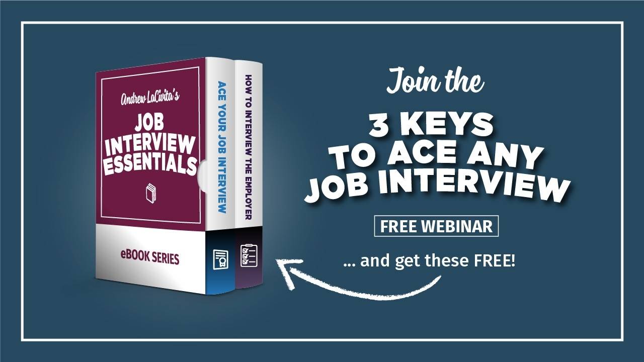 FREE Webcast 3 Keys to Ace Any Job Interview