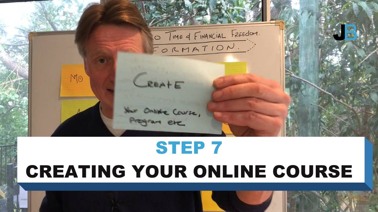 Step 7 to Launching Your Online Course-Creating Your Course