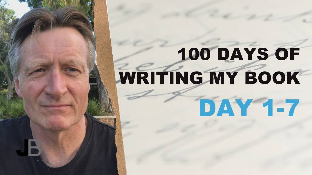100 days of writing my book- Week one