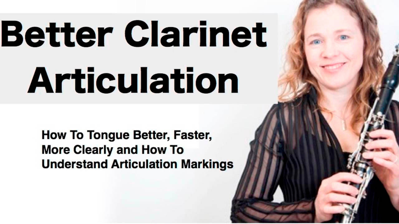 Better Clarinet Articulation