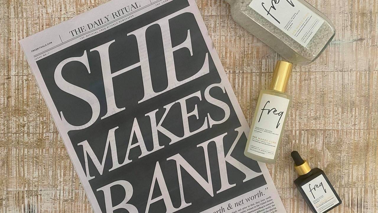 Modern Manifestation Tools from Freq Rituals owner, Andrea Crowder