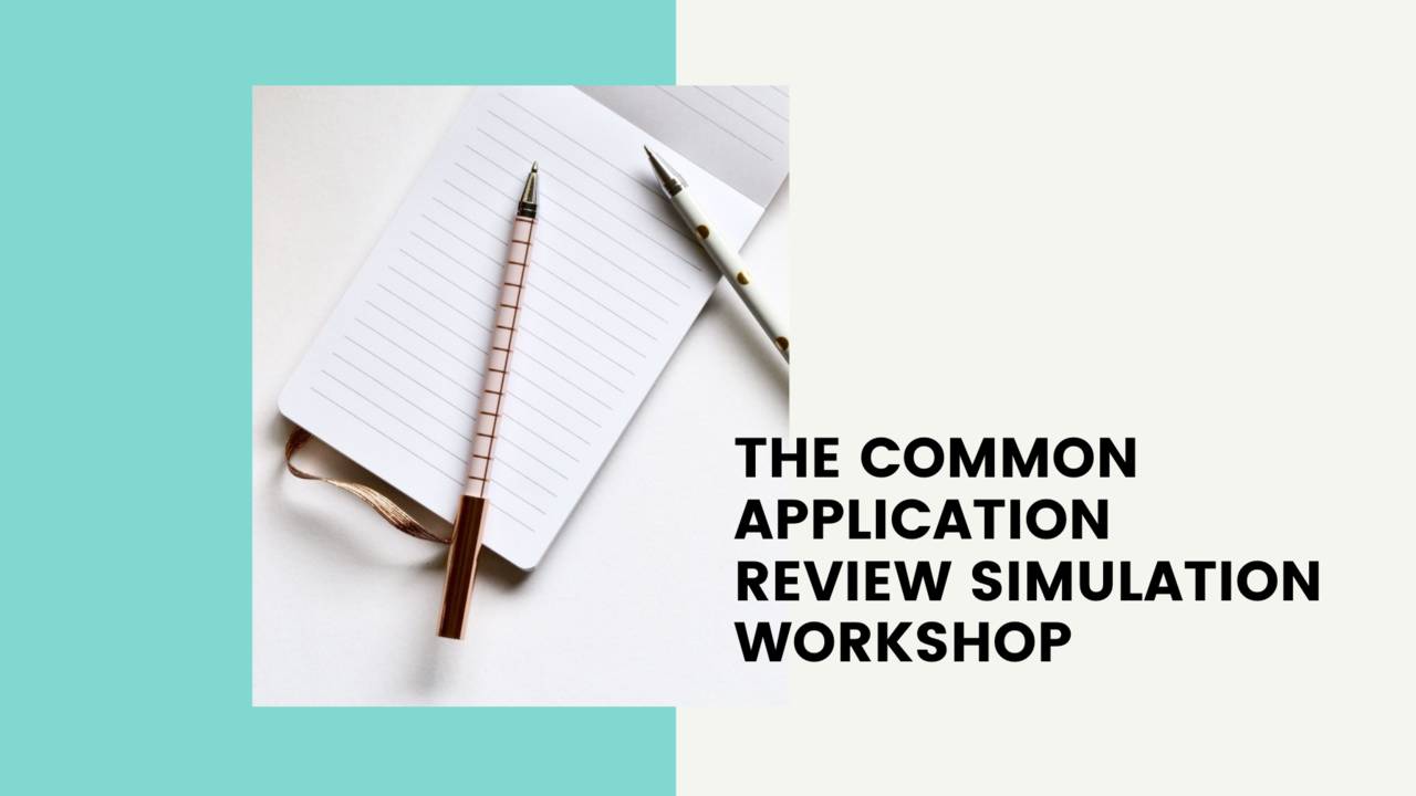Common Application Review Simulation