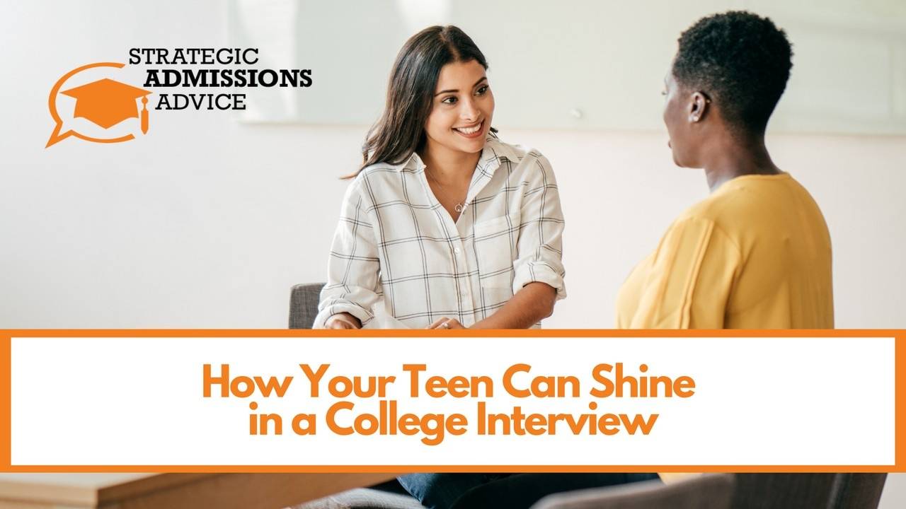 How Your Teen Can Shine in a College Interview