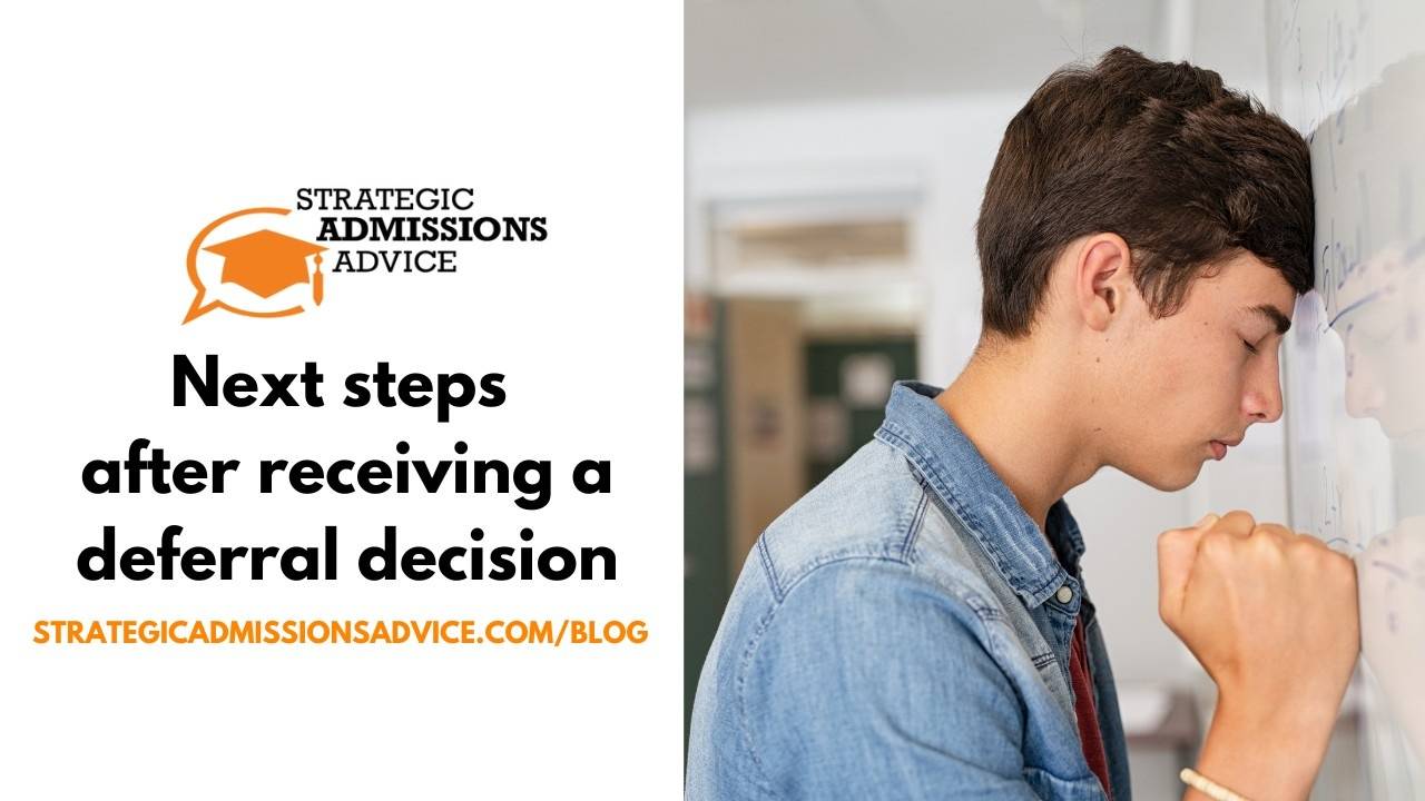 Next steps after receiving a deferral decision