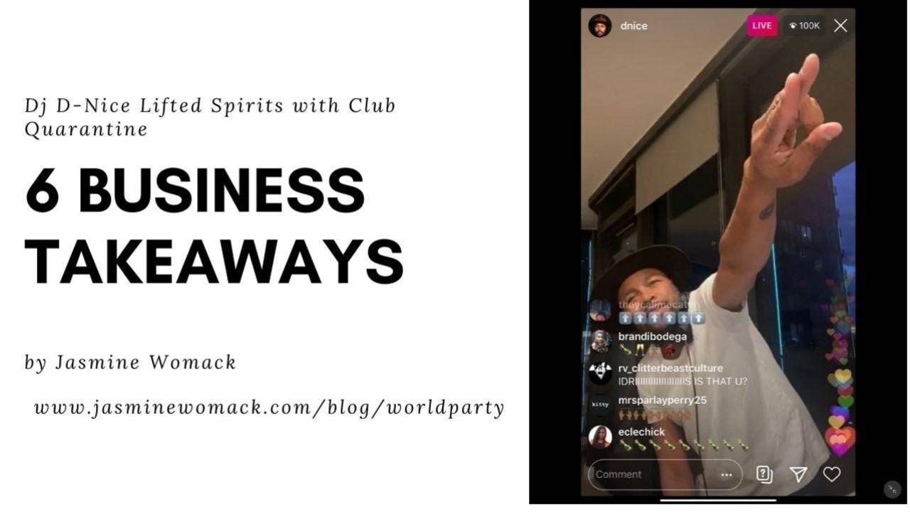 Dj D-Nice Lifted Spirits with Club Quarantine