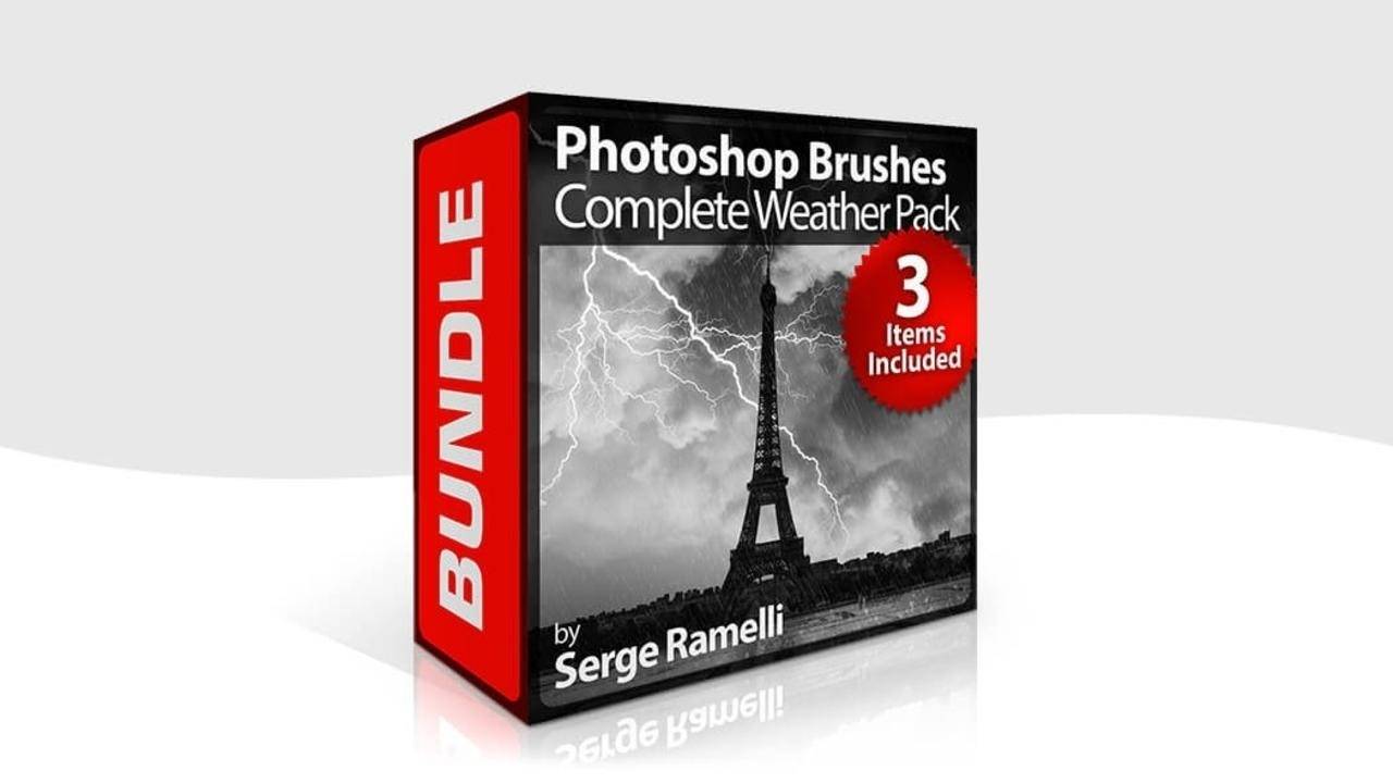 Photoshop Brushes Complete Weather Pack Bundle