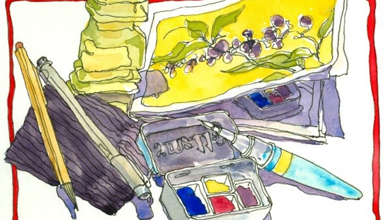 DIY Pocket Painter Watercolor Palettes for Travel