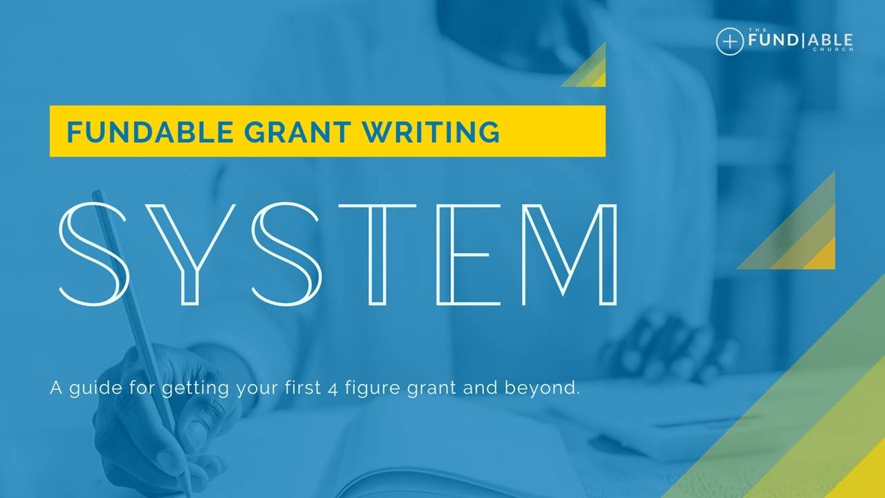 Fundable Grant Writing System