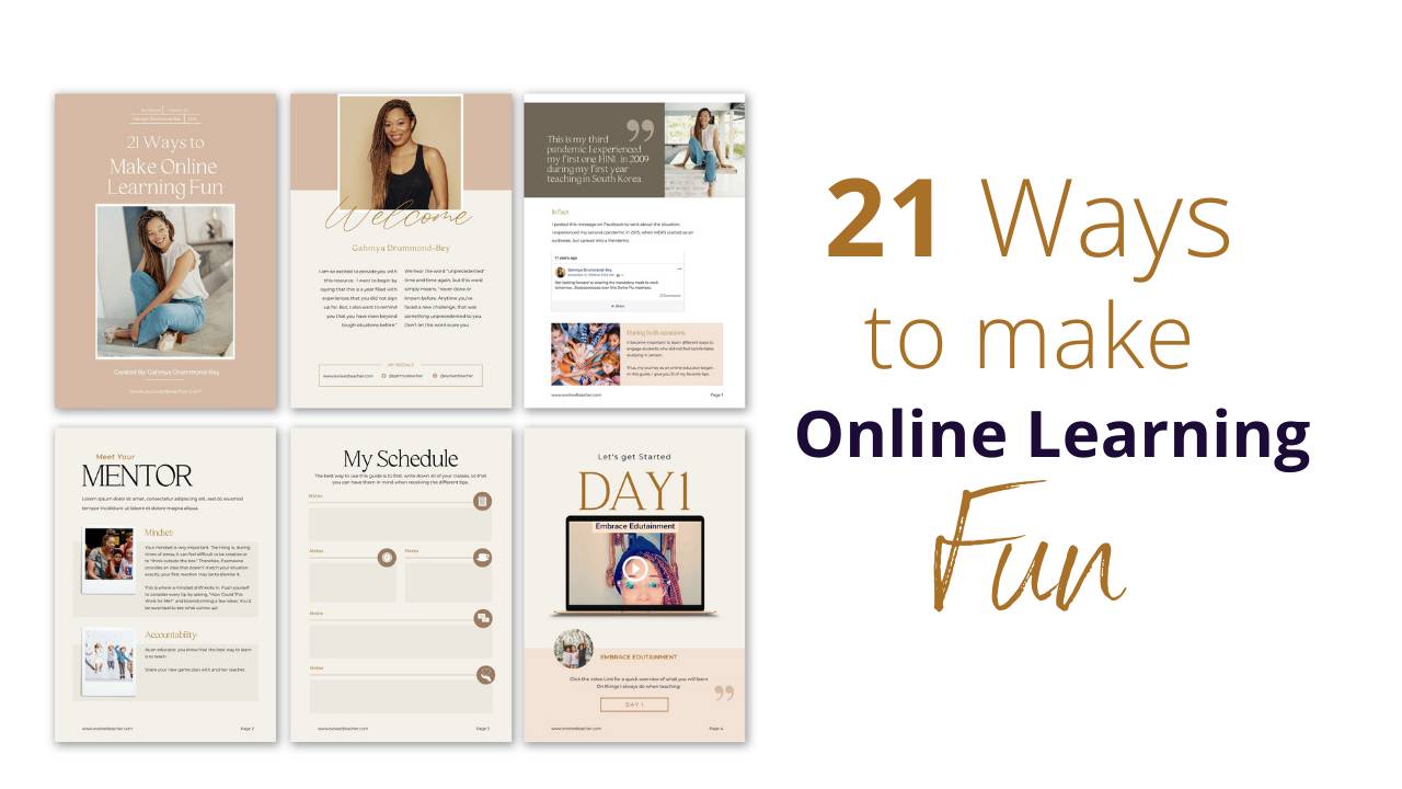 21 Ways to Make Online Learning Fun for Teachers