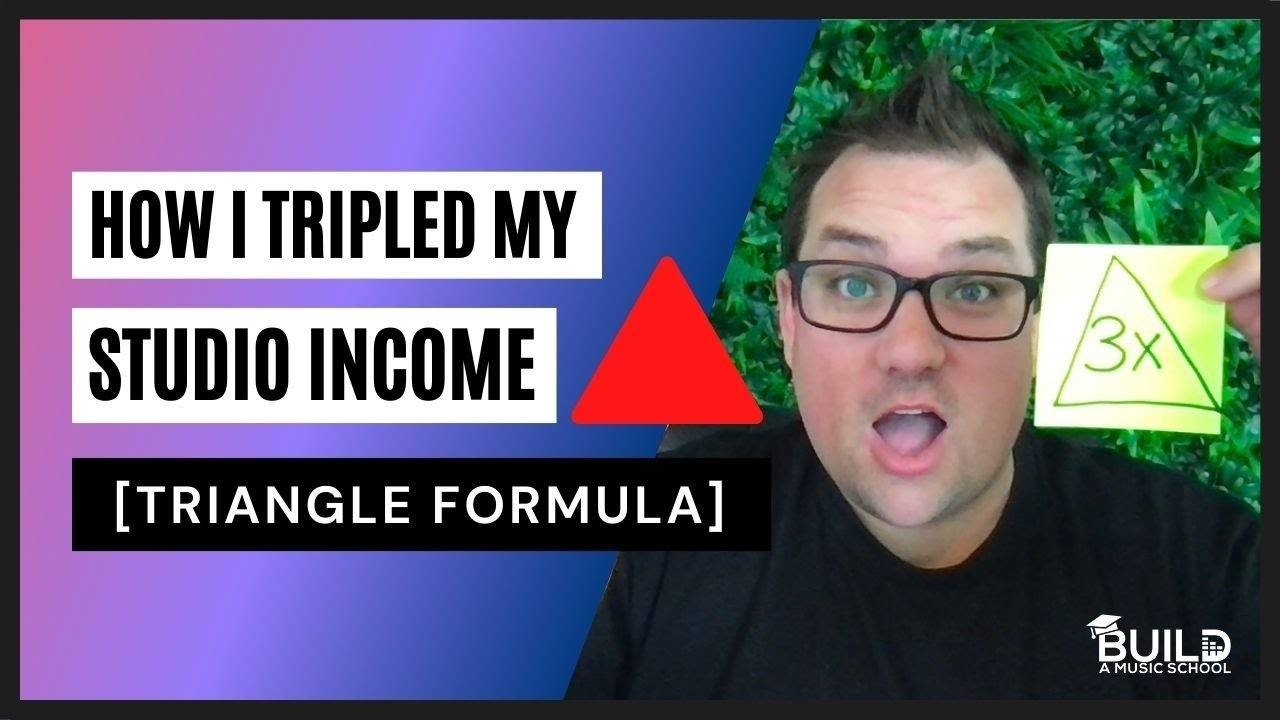 How I Tripled My Studio Income [Triangle Formula]