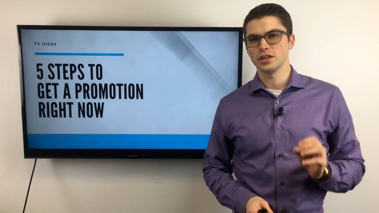 5 Steps to Get a Promotion Right Now and Feel Less Stress at Work
