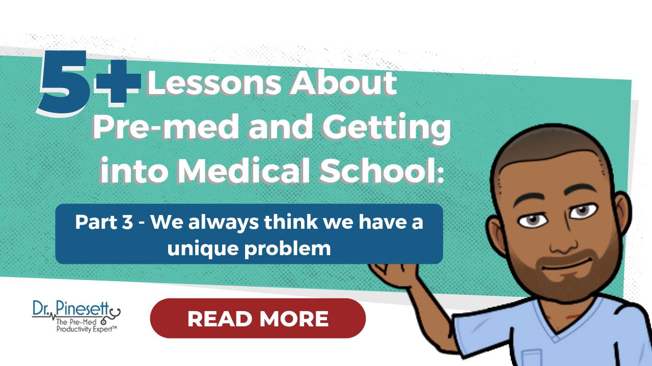 Part 3 - We always think we have a unique problem.