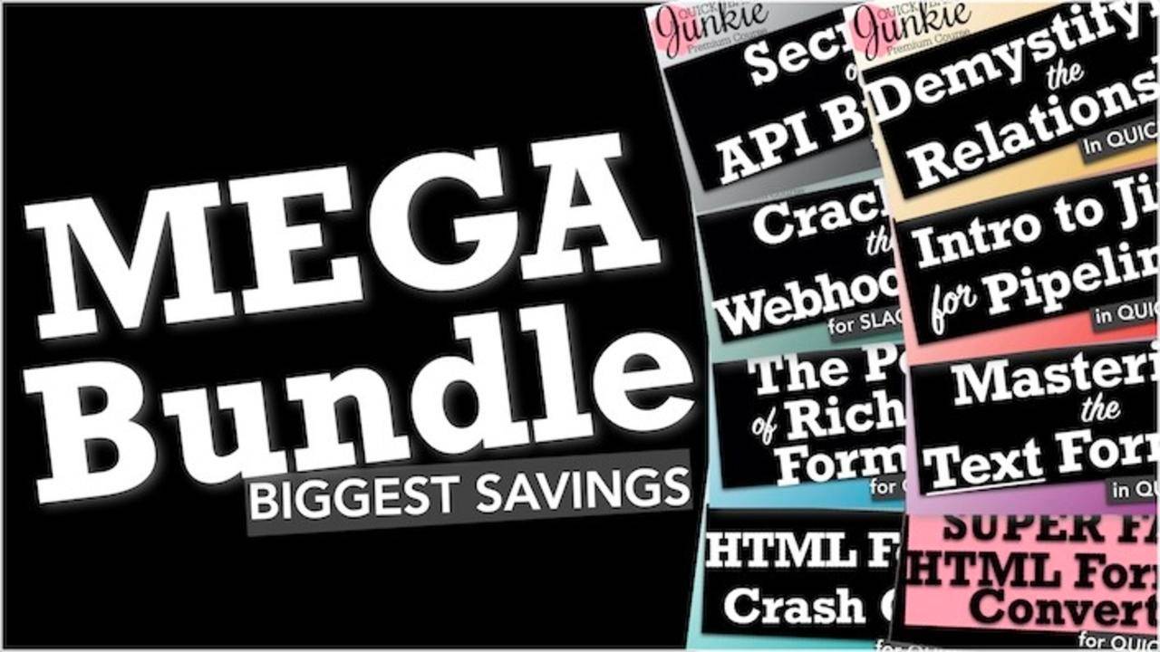 Mega Bundle | Online Quick Base Training