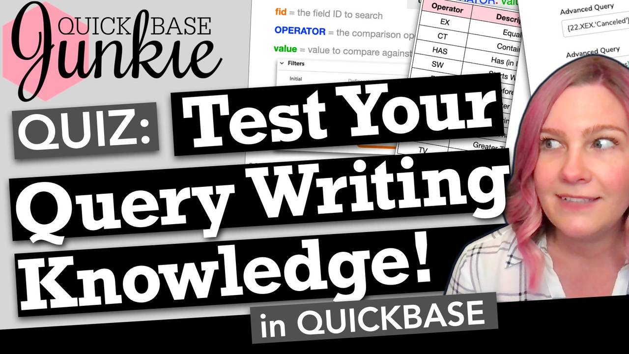Quiz: Test your Quickbase query writing knowledge!