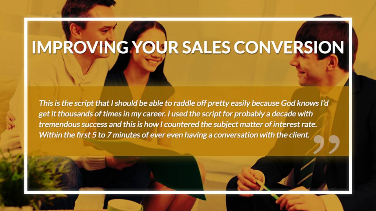 Guide to Improving Your Sales Conversions with Tim Braheem