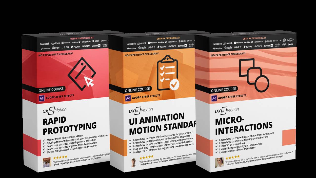 Rapid Prototyping + UI Animation Motion Standards + Micro-interactions