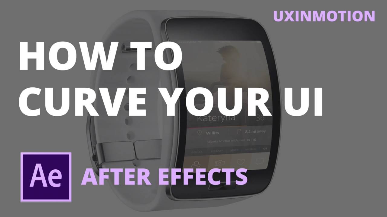 How to curve your UI in After Effects