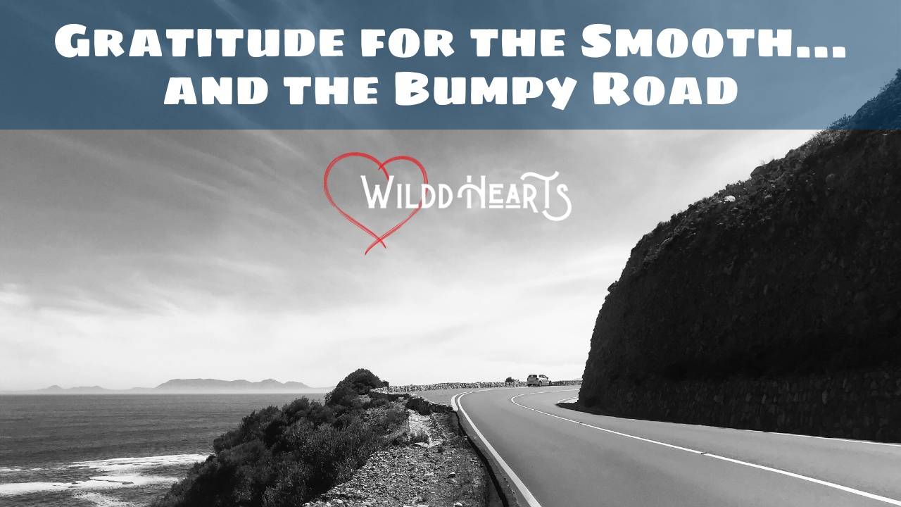 I'm Grateful for You!Gratitude for the Smooth...and the Bumpy Road