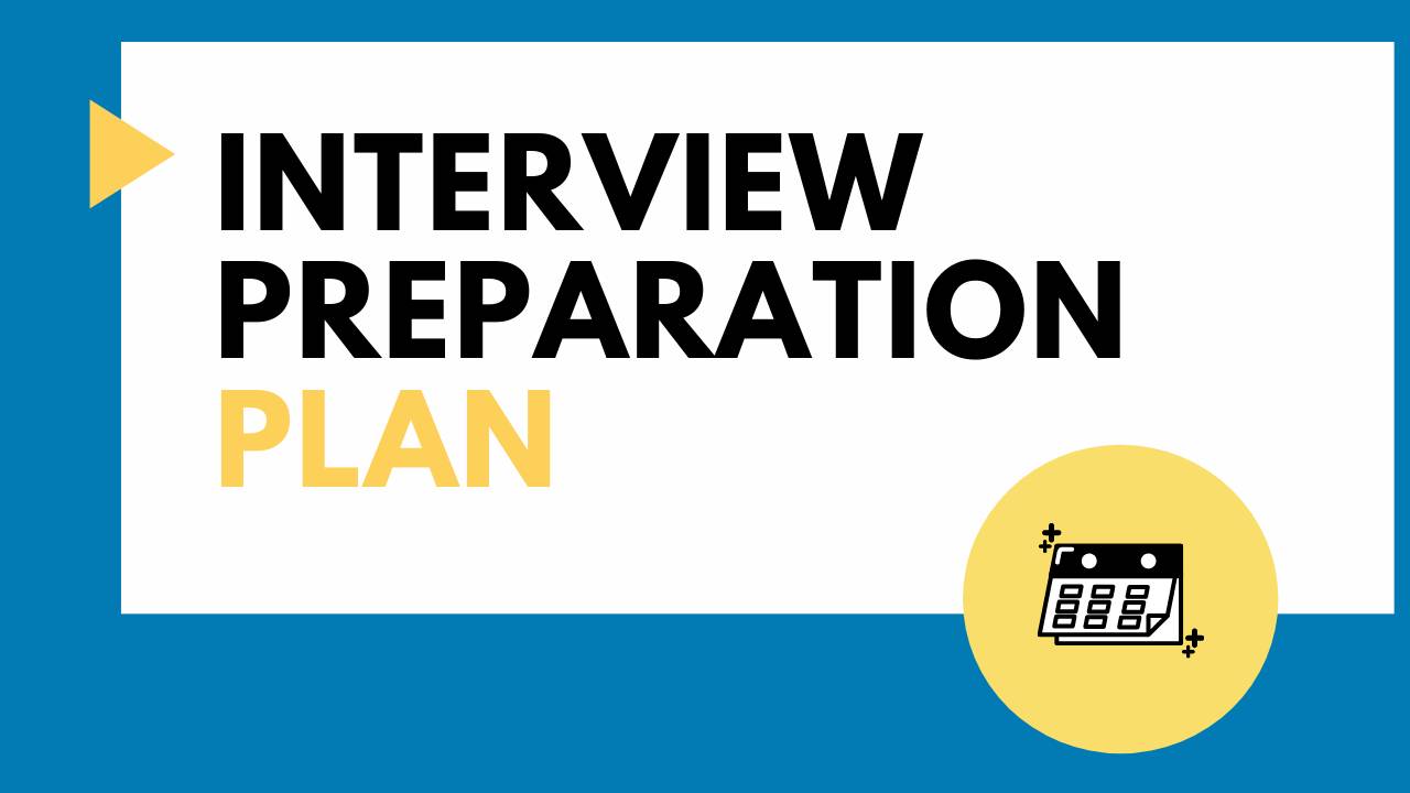Your Interview Preparation Plan | Feel in control and confident