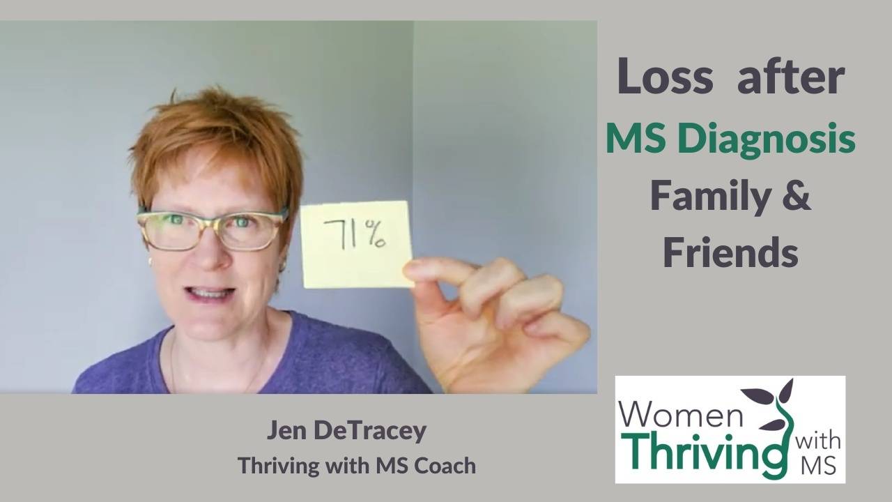 😢 People with MS Experience Loss of Family or Friends