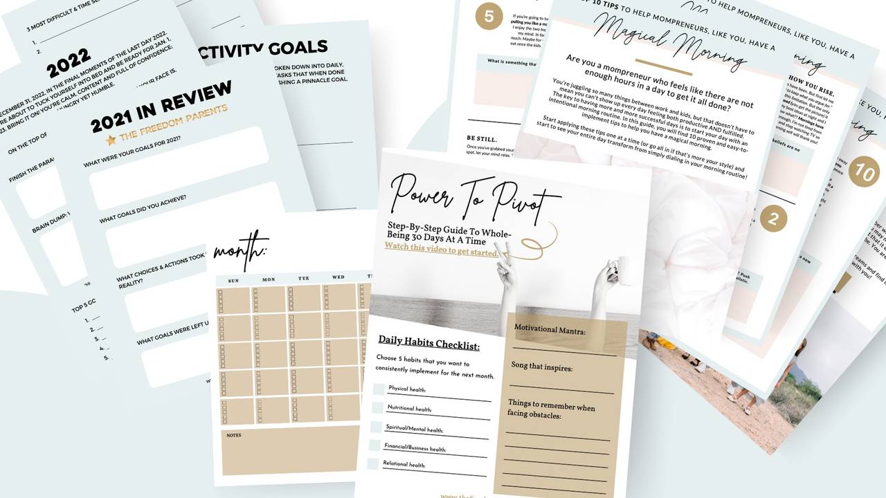 Power to Pivot: Goal-Getter Bundle