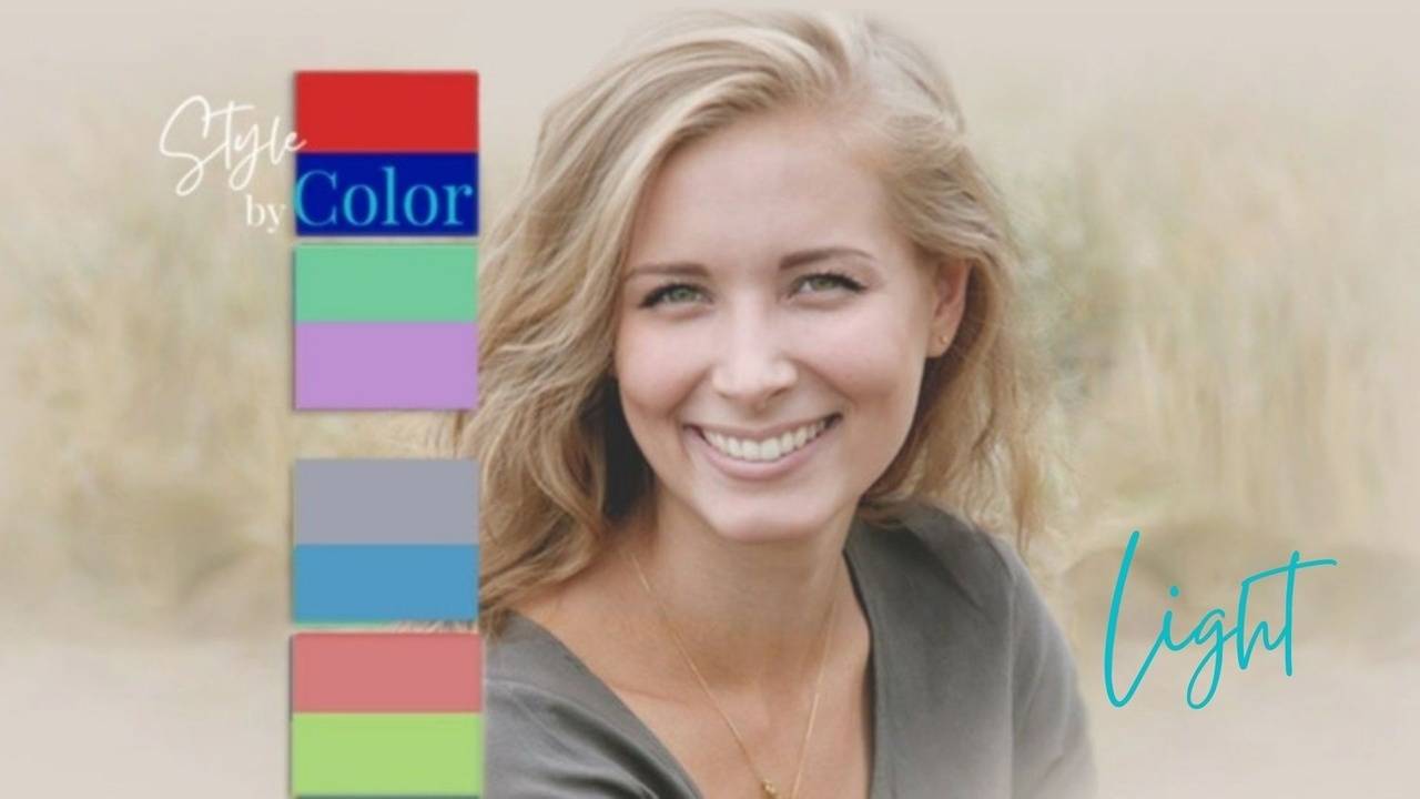 Light Color Code - Digital Color Swatches for Dressing
